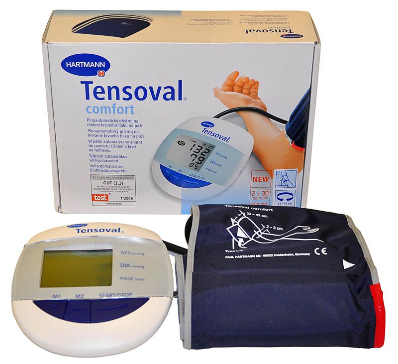 TLAKOMĚR TENSOVAL (s adapérem a manžetou LARGE) | Zdravotnická technika SZO