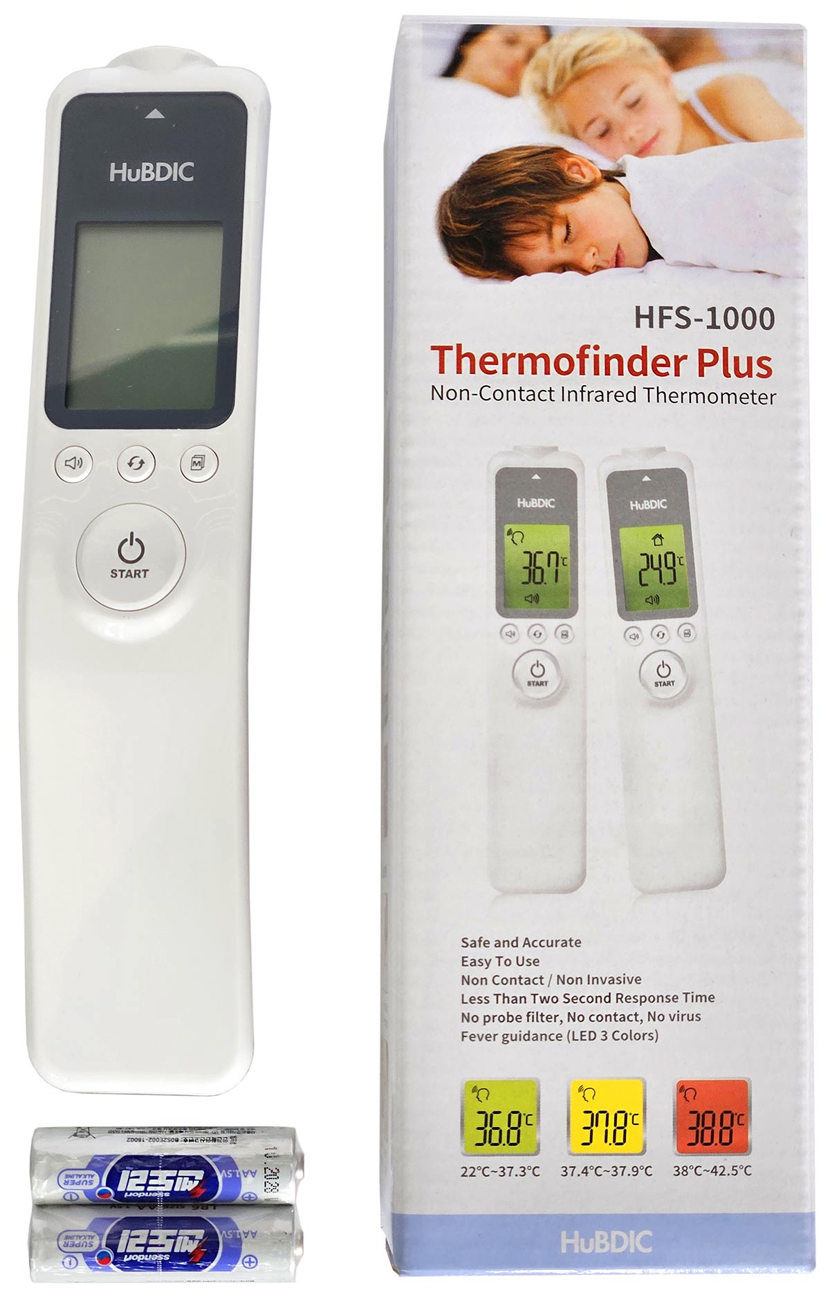 TEPLOMĚR HUBDIC (s kalibračním listem) | Krásný - zdravotnická technika