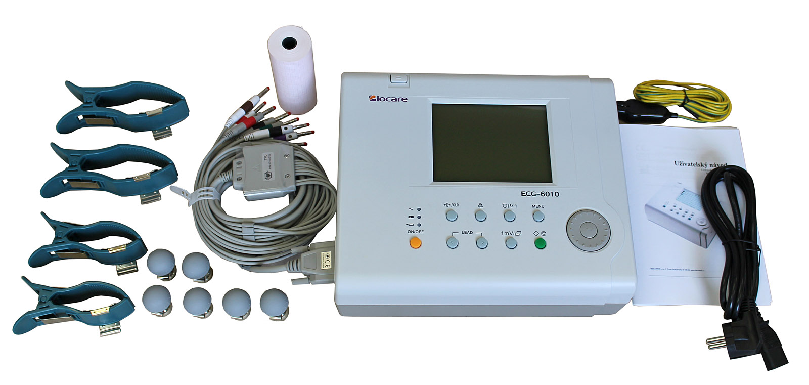 EKG BIOCARE 6010 6 kanálový přístroj | Zdravotnická technika SZO