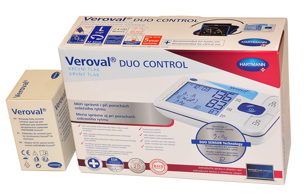 TONOMETR VEROVAL DUO CONTROL (dříve TENSOVAL) | Zdravotnická technika SZO